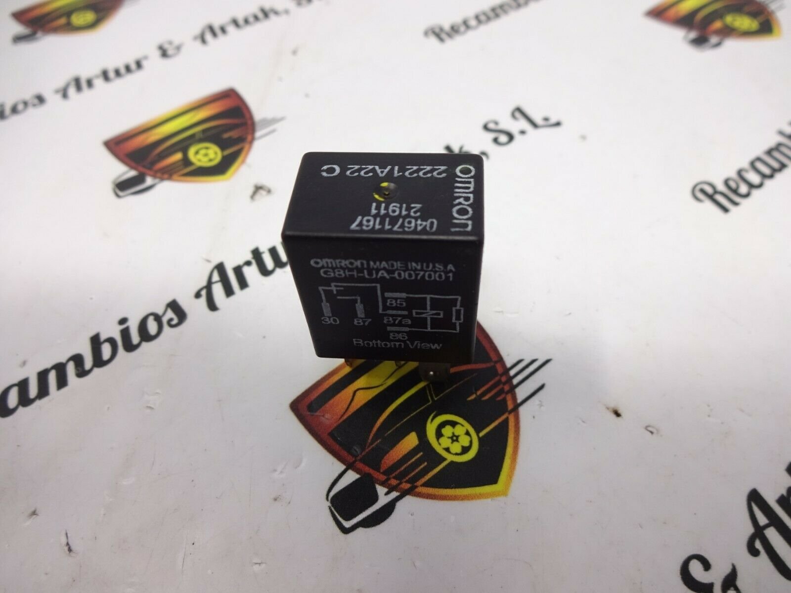 Relé Rele Chrysler JEEP G8HUA007001 G8H-UA-007001 04671167 2221A22C