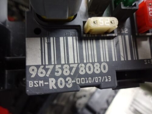 Caja de fusibles Fiat Scudo PEUGEOT CITROEN 9675878080 BSM-R03